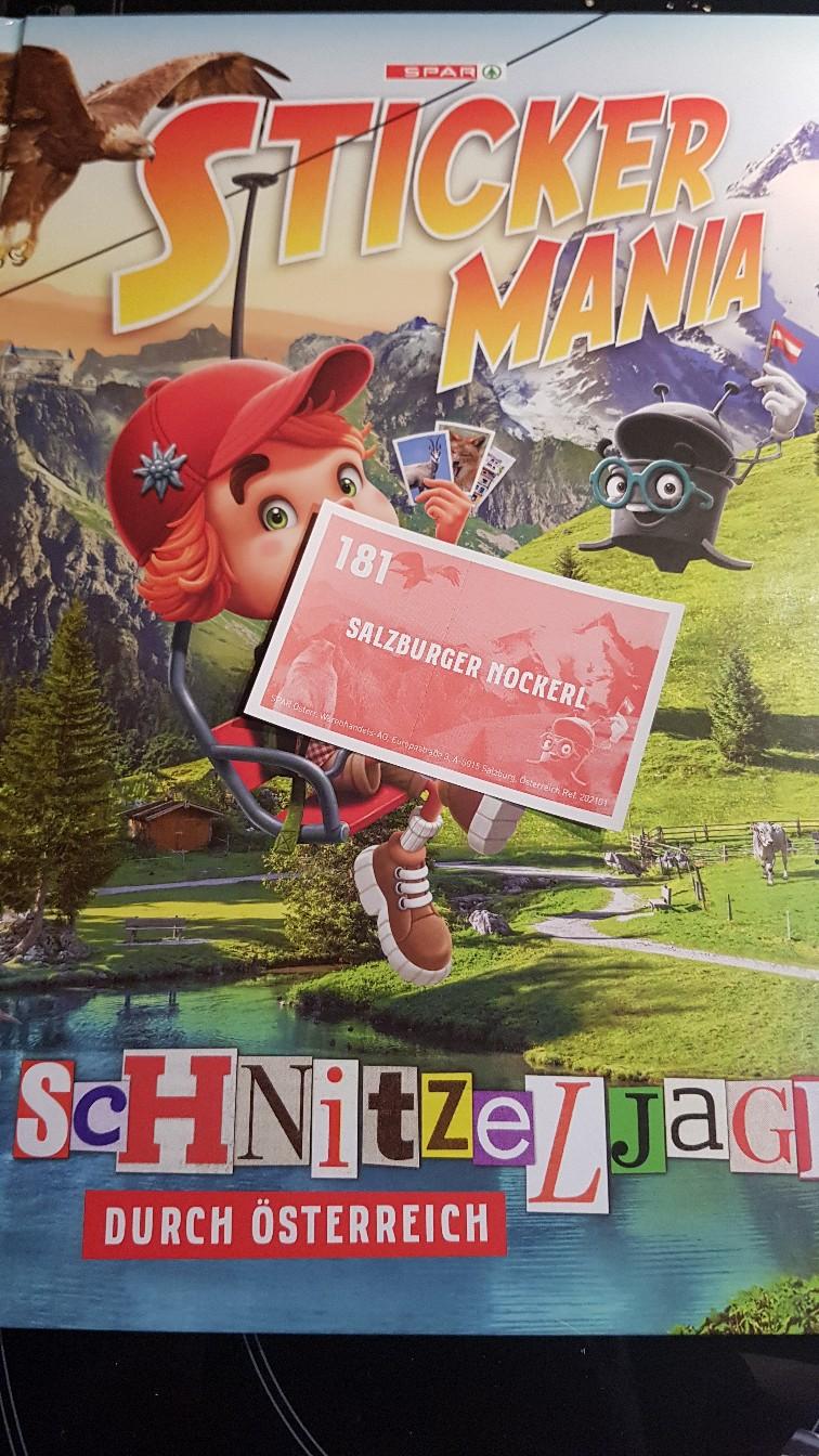 Spar Stickermania 2021 Schnitzeljagd in 4030 Linz für € 0,10 zum ...