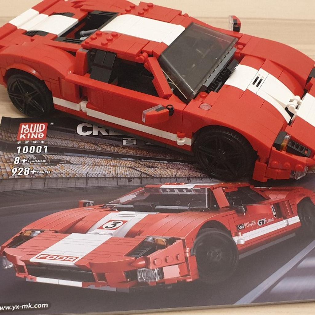 Klemmbausteine | Mould King Ford GT, 10001 in 74906 Bad Rappenau for € ...