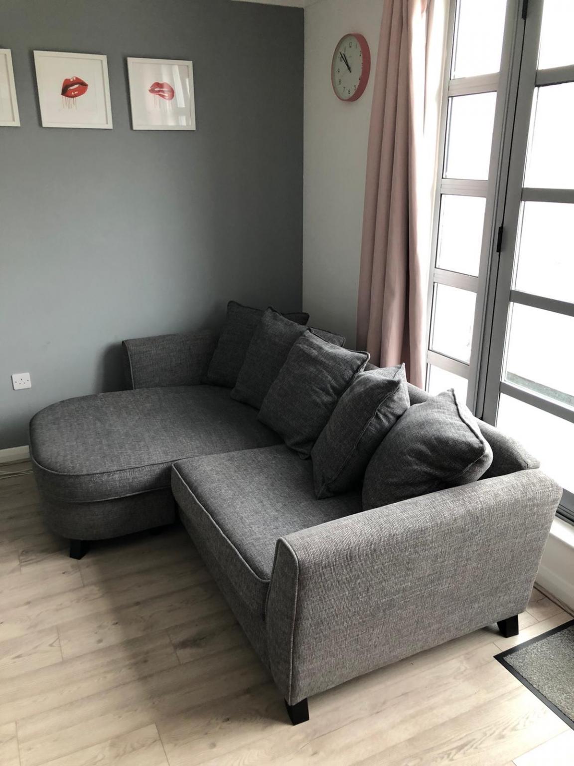 Grey DFS Corner Sofa in SE18 Royal Borough of Greenwich for 400.00 for sale Shpock