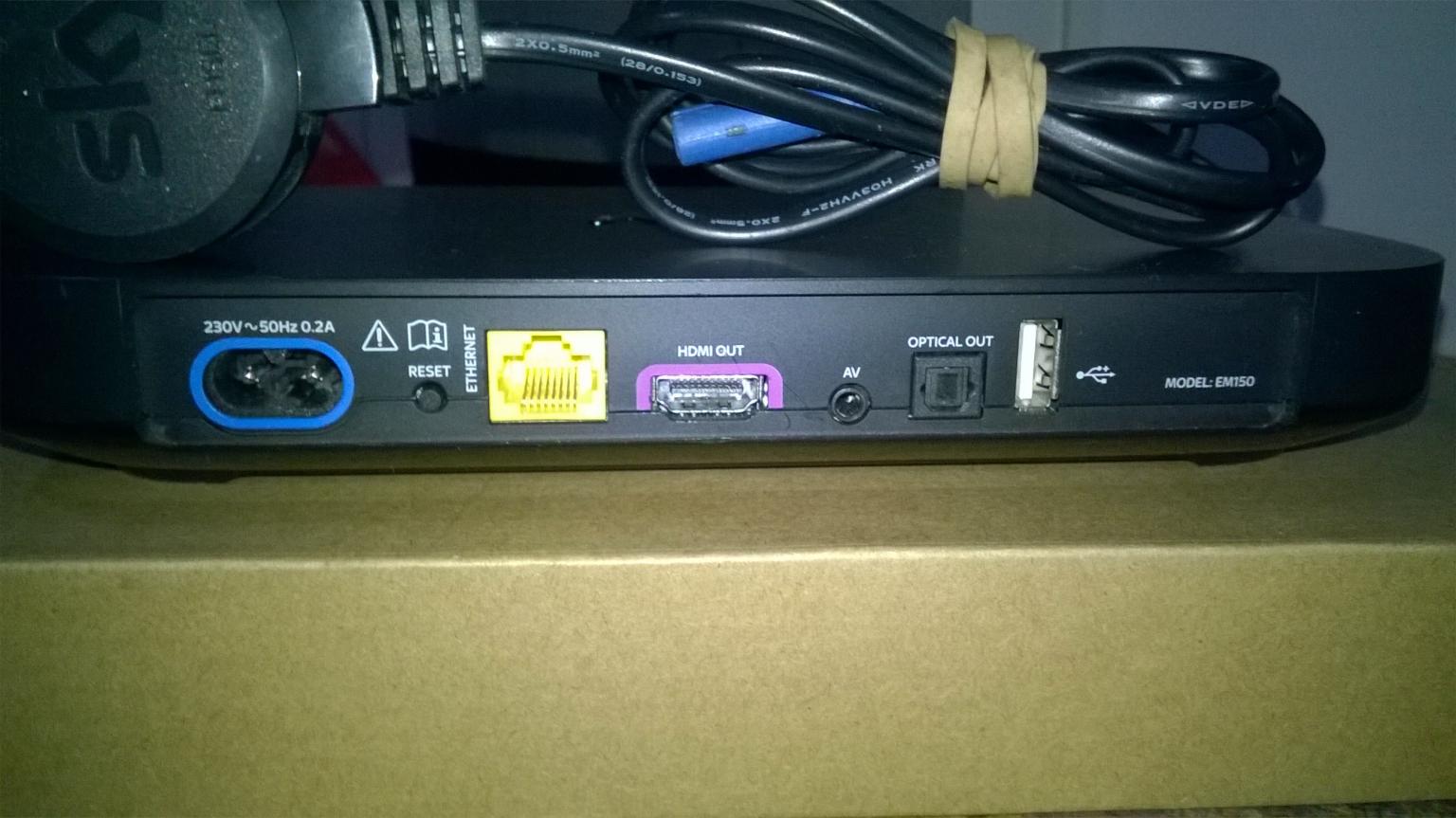 SKY Q MINI BOX EM150 IN IMMACULATE CONDITION in SK13 Peak for £35.00 ...