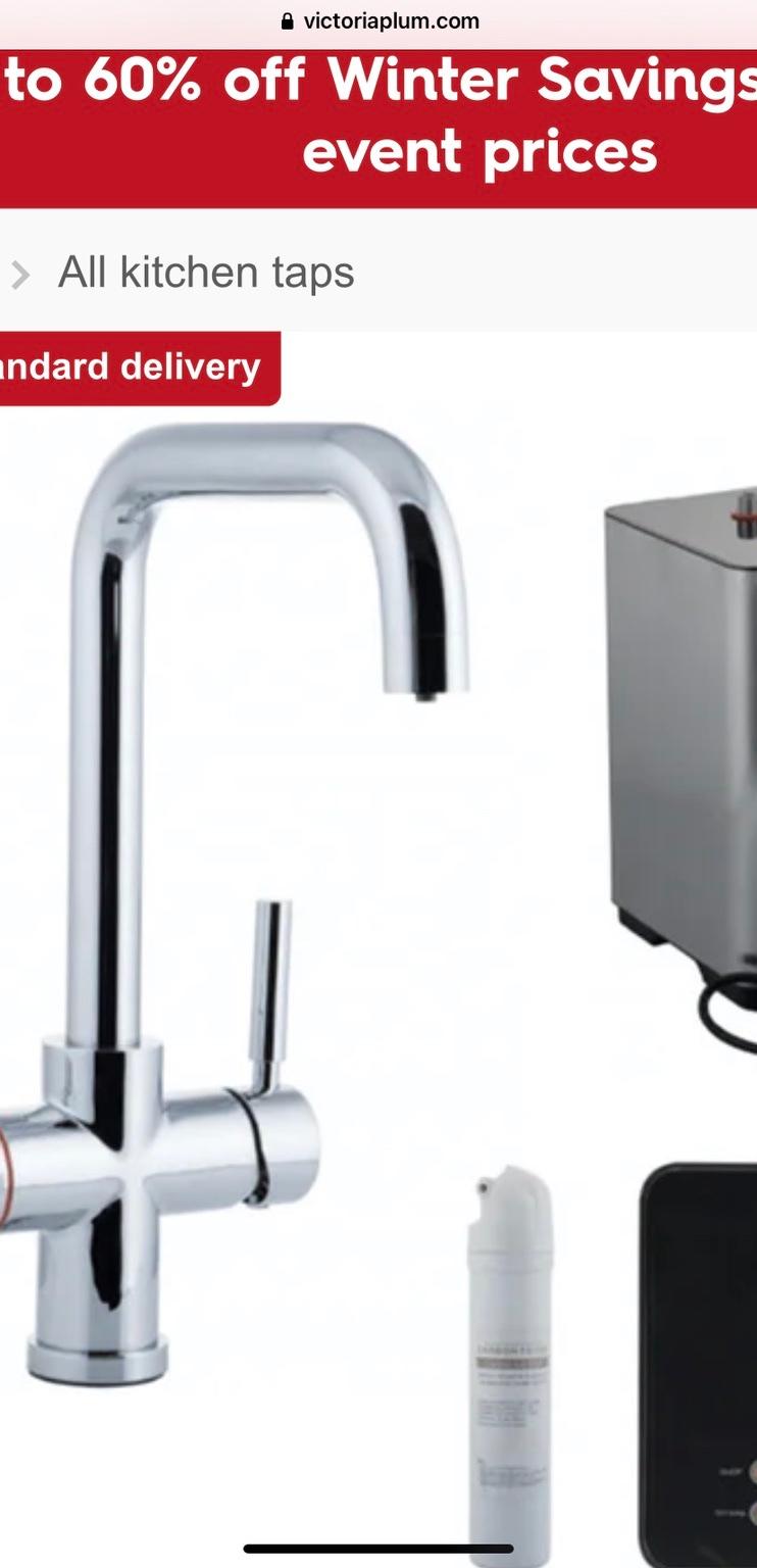 Schon Ramsey 3 in 1 boiling water kitchen tap in SM3 Sutton für 200,00 ...