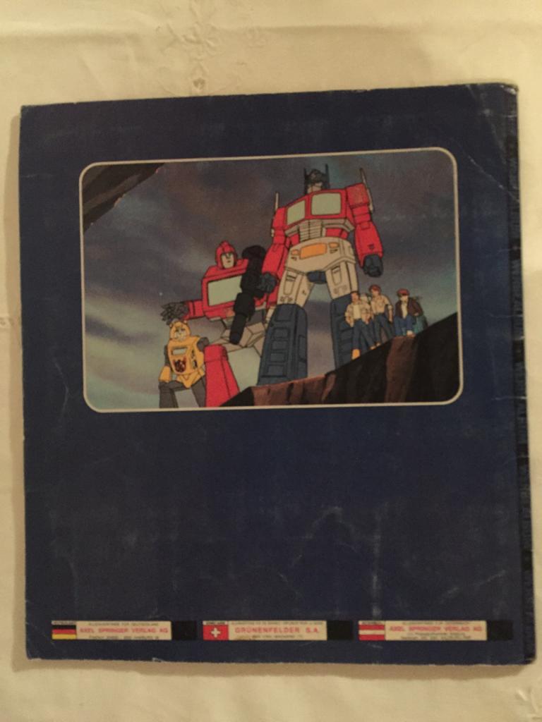 Transformers Panini Sticker Album 80er Jahre in 61449 Steinbach für 30 ...