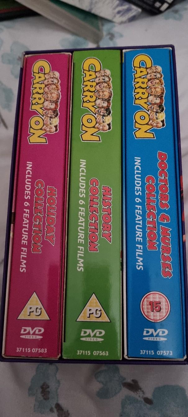 Carry on Dvd box set in NN2 Northampton für 22,00 £ zum Verkauf | Shpock DE