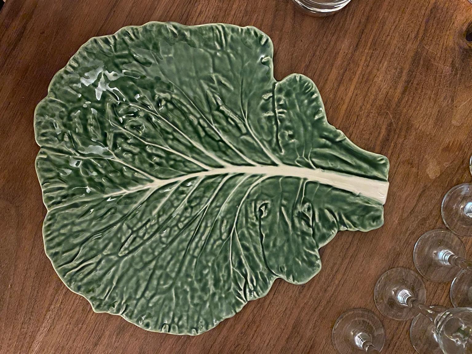 Bordallo Pinheiro Cabbage earthenware platter in NW10 London für 15,00 ...