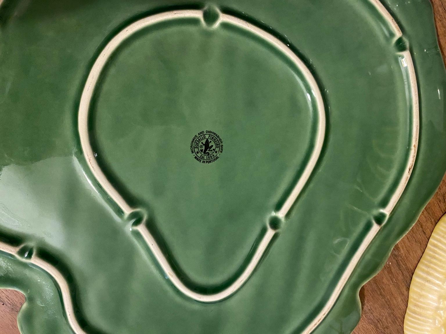Bordallo Pinheiro Cabbage earthenware platter in NW10 London für 15,00 ...