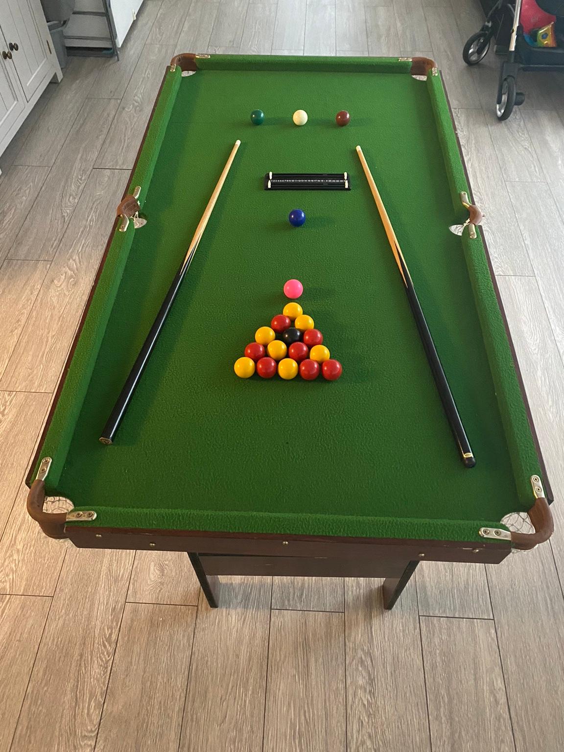 Pot Black 5x3ft Foldable Pool Table in PR2 Preston für 60,00 £ zum ...