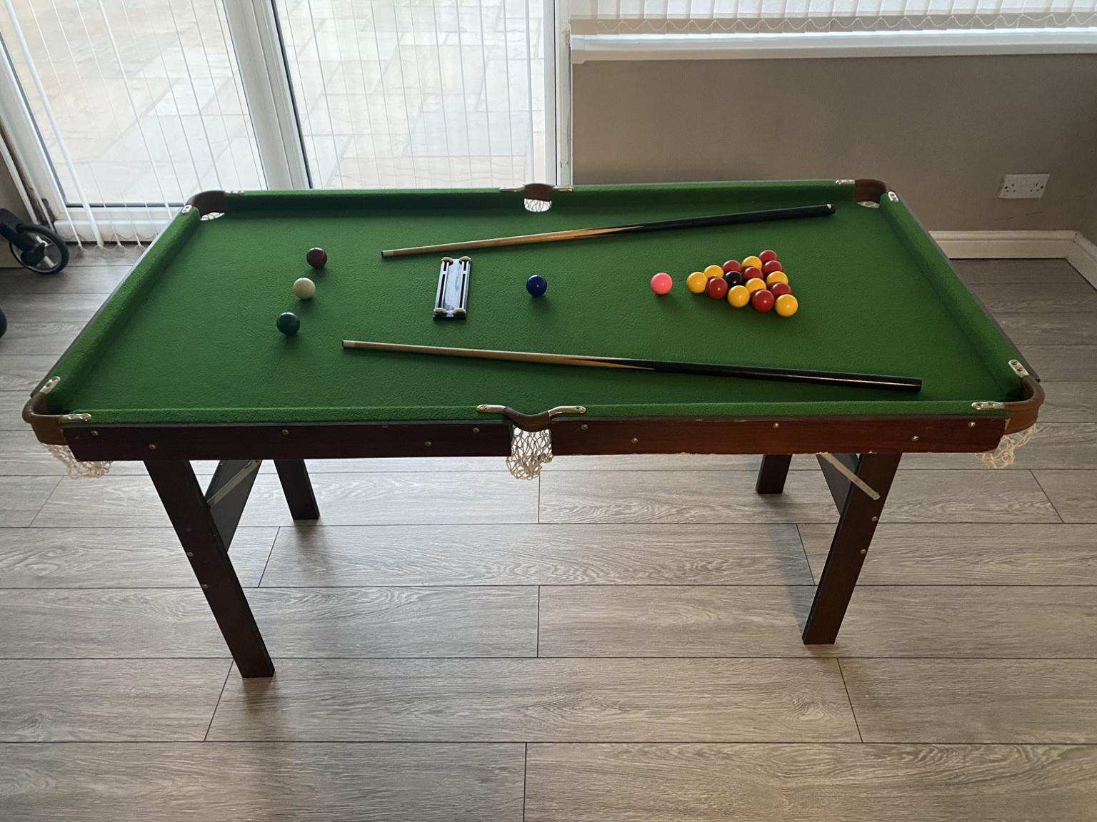 Pot Black 5x3ft Foldable Pool Table in PR2 Preston für 60,00 £ zum ...