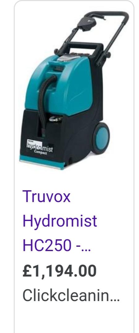 TRUVOX HYDROMIST HC250 CARPET CLEANER in WF15 Kirklees für 400,00 £ zum Verkauf | Shpock DE