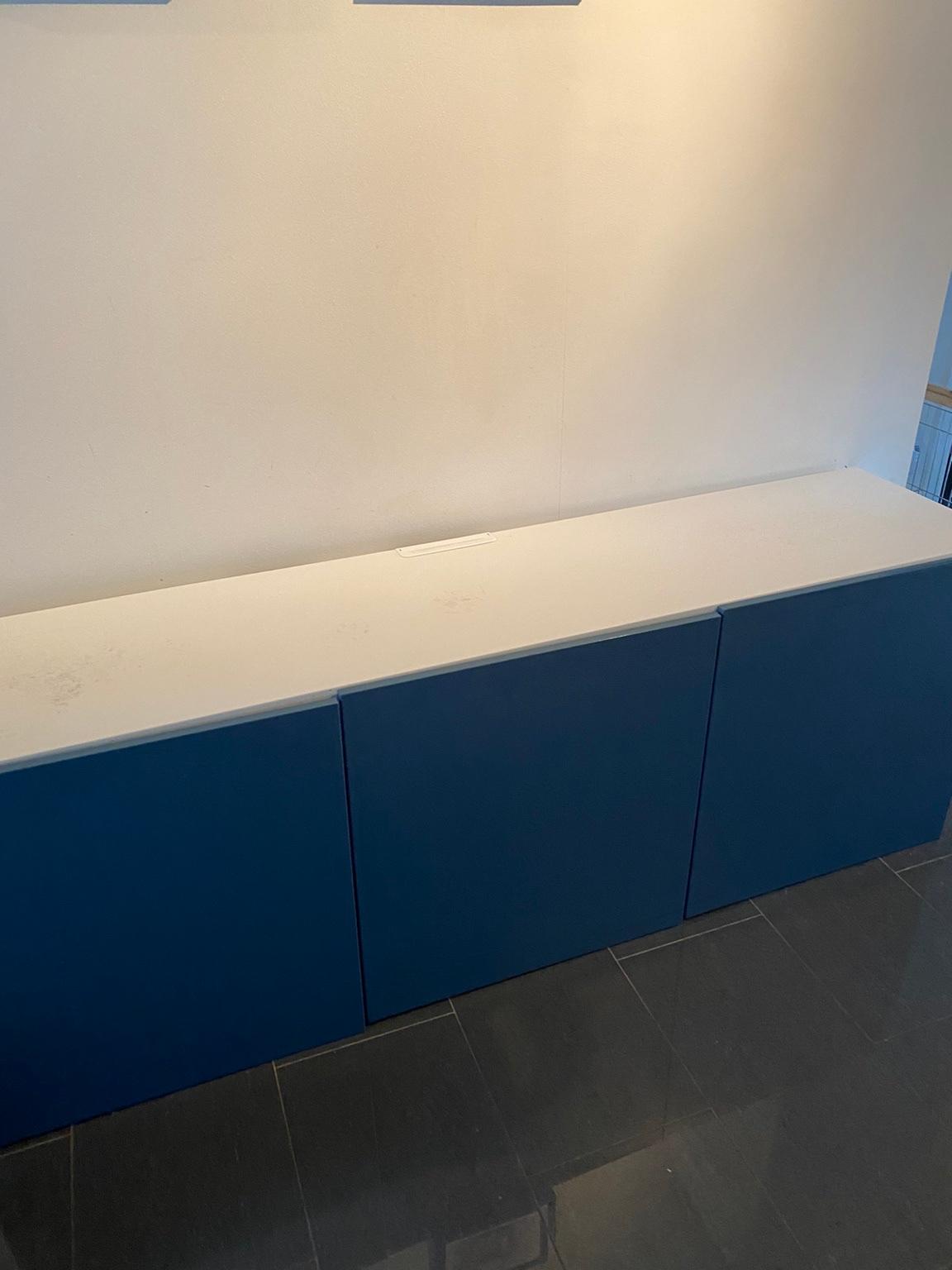 IKEA Besta cabinet storage - white + blue in W13 London Borough of ...