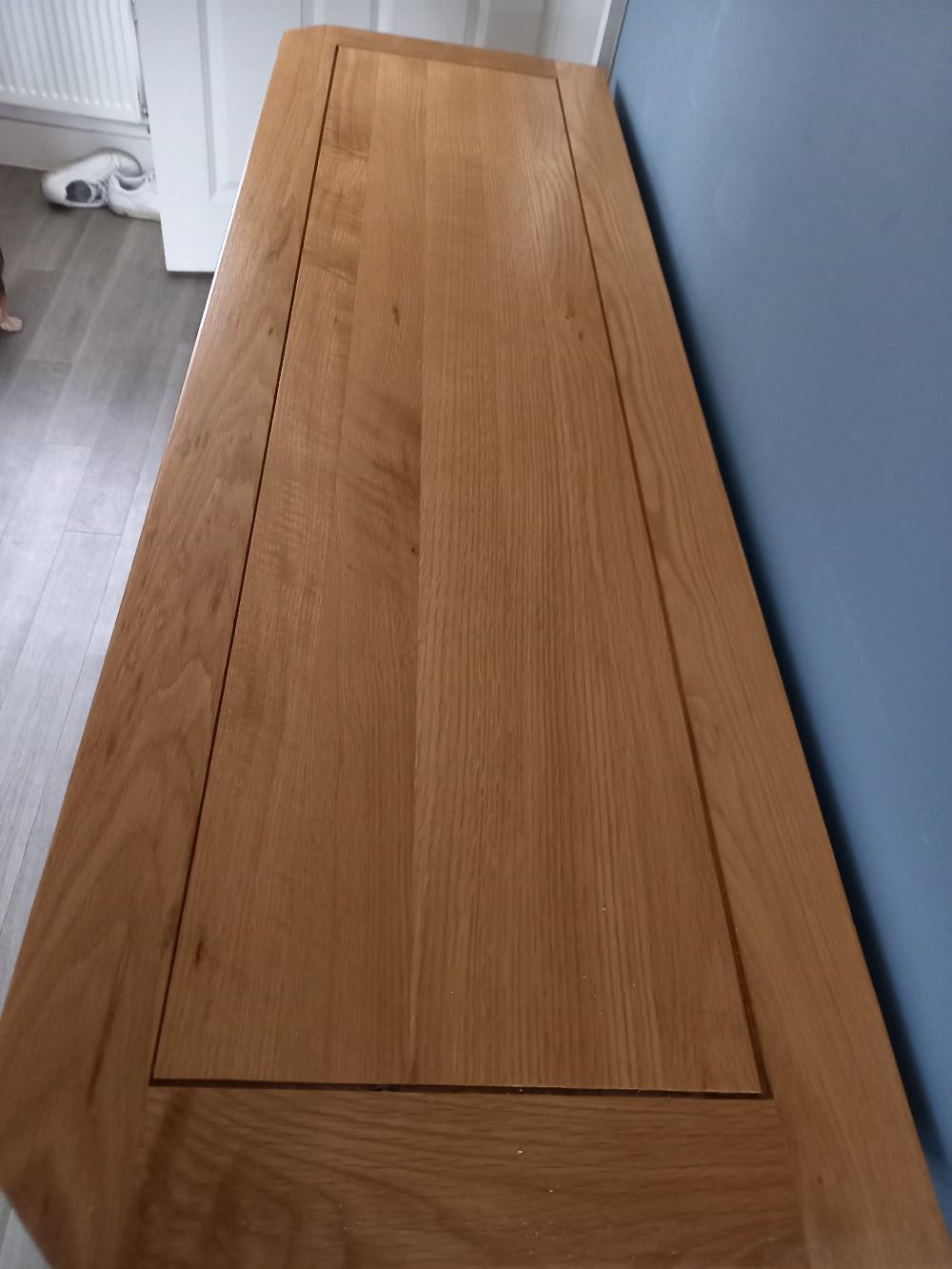 solid oak wood unit in Blaby für 165,00 £ zum Verkauf | Shpock DE