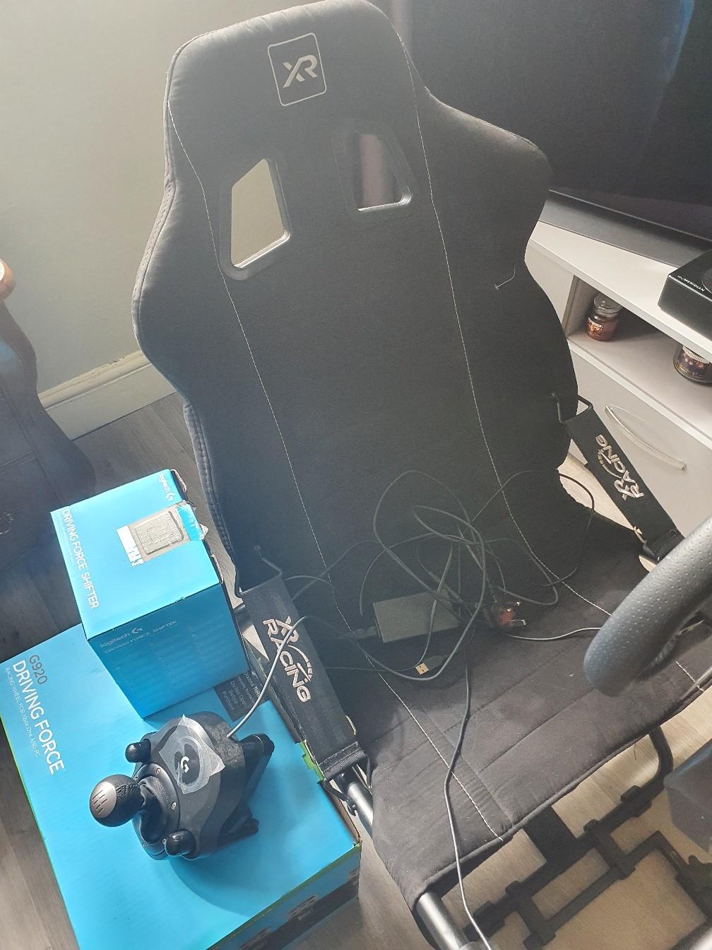 Logitech g920 wheel, shifter and x rocker rig in WV11 Wolverhampton for ...