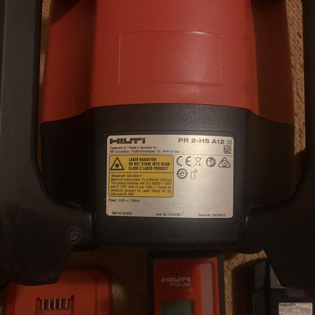 Hilti PR 2 HS - a12 in SE4 1UY Лондон for £720.00 for sale | Shpock