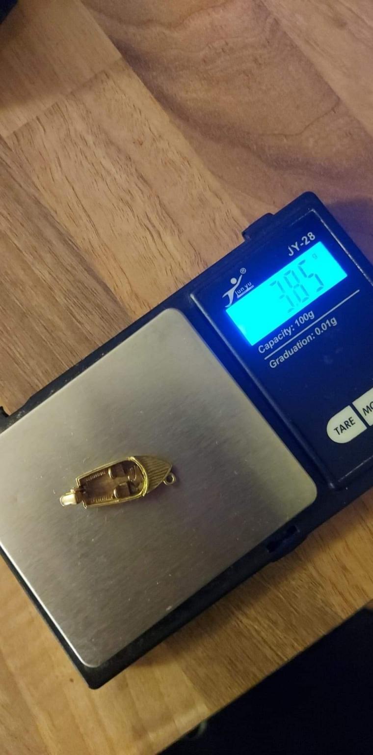 solid detailed 9ct gold articulated boat in TR14 Beacon für 85,00 £ zum ...