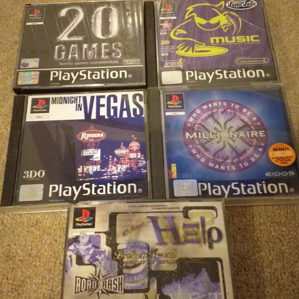 ps1 playstation one games bundle, family plot in Horsham für £ 20,00 ...