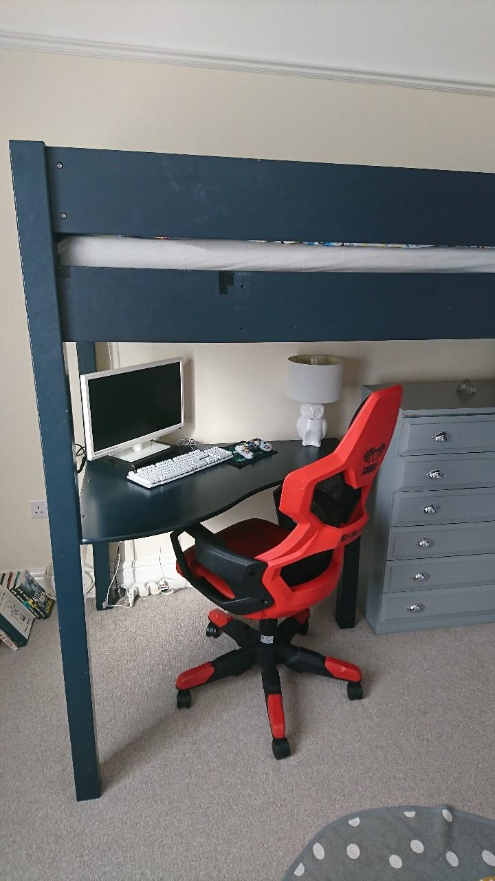 Aspace high sleeper bed with desk in CH42 Wirral für 125,00 £ zum ...