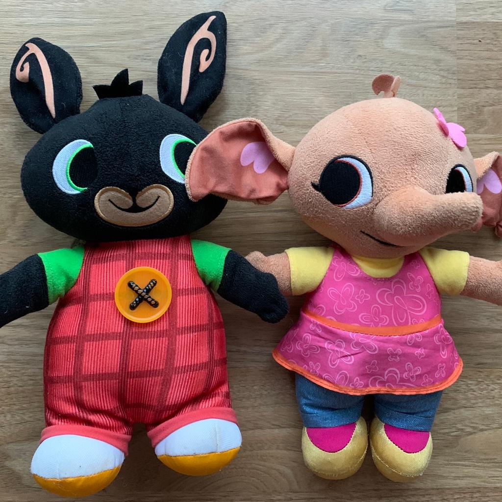 Bing and Sula talking soft toys in E16 Londyn für 15,00 £ zum Verkauf ...