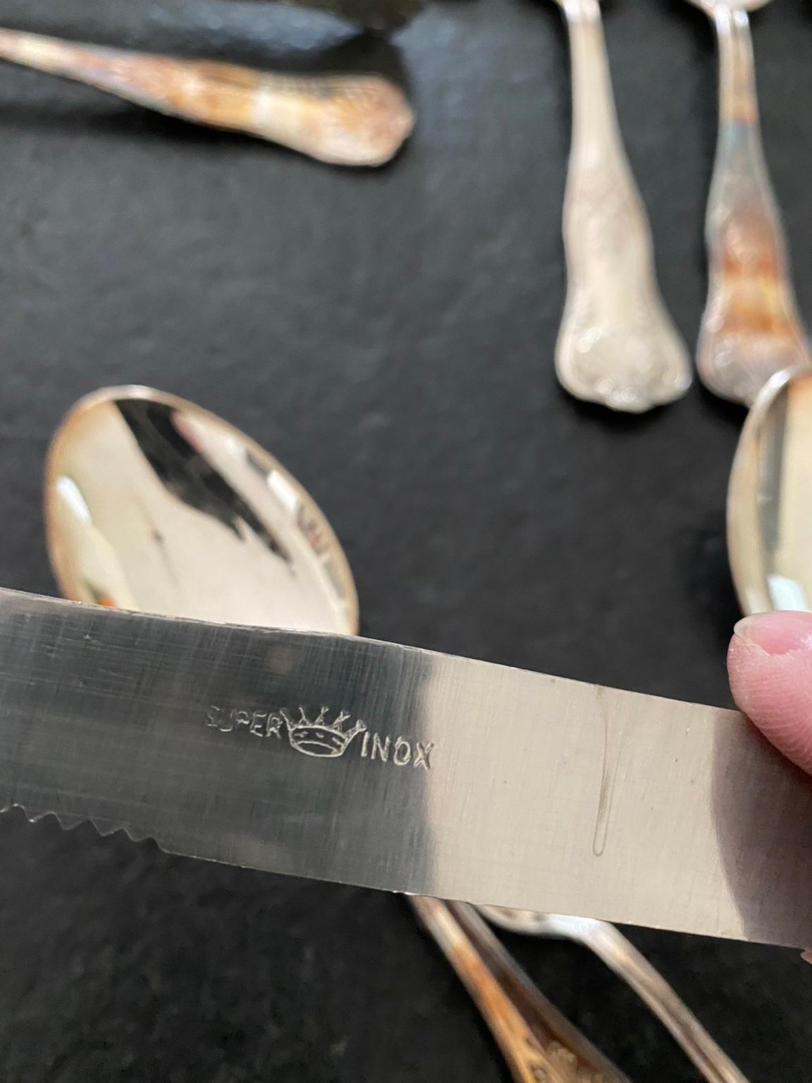 Super Inox Besteck versilbert in 6500 Stadt Landeck für € 60,00 zum ...