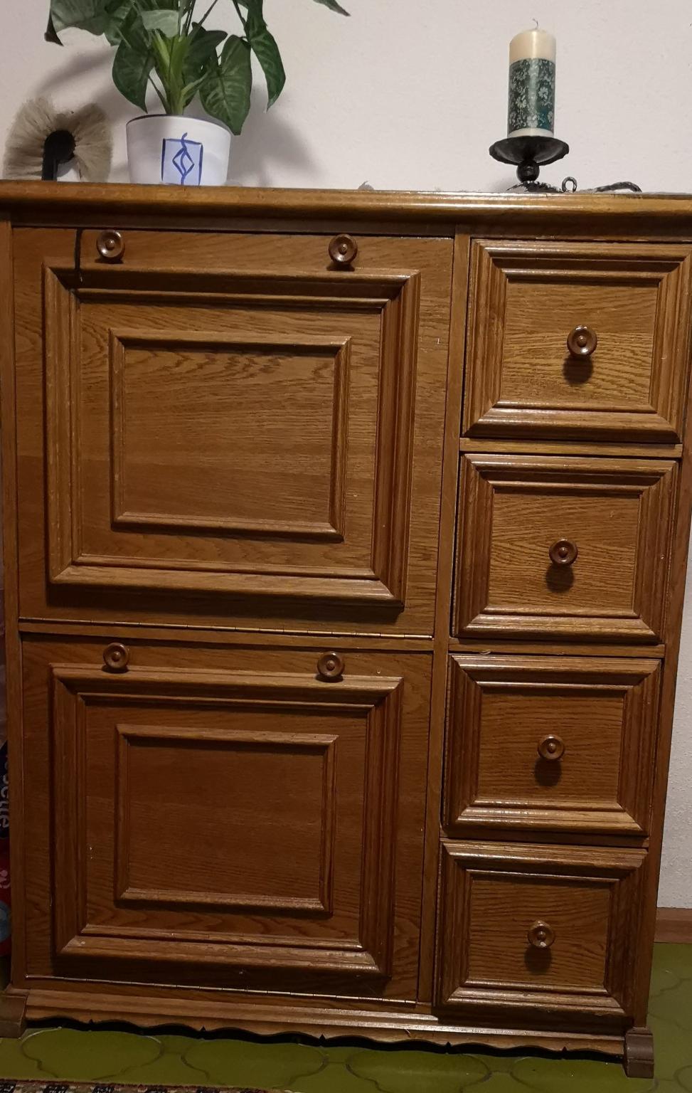 Faszinierend Schuhschrank Eiche Rustikal Bild