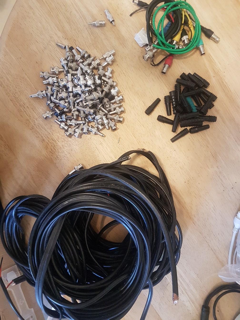 CCTV cables, ends and 4-way mule pair in SE16 London for £10.00 for ...