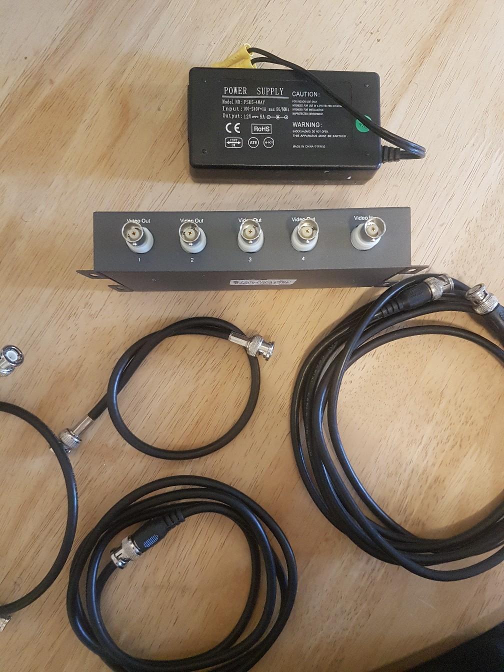 CCTV cables, ends and 4-way mule pair in SE16 London for £10.00 for ...
