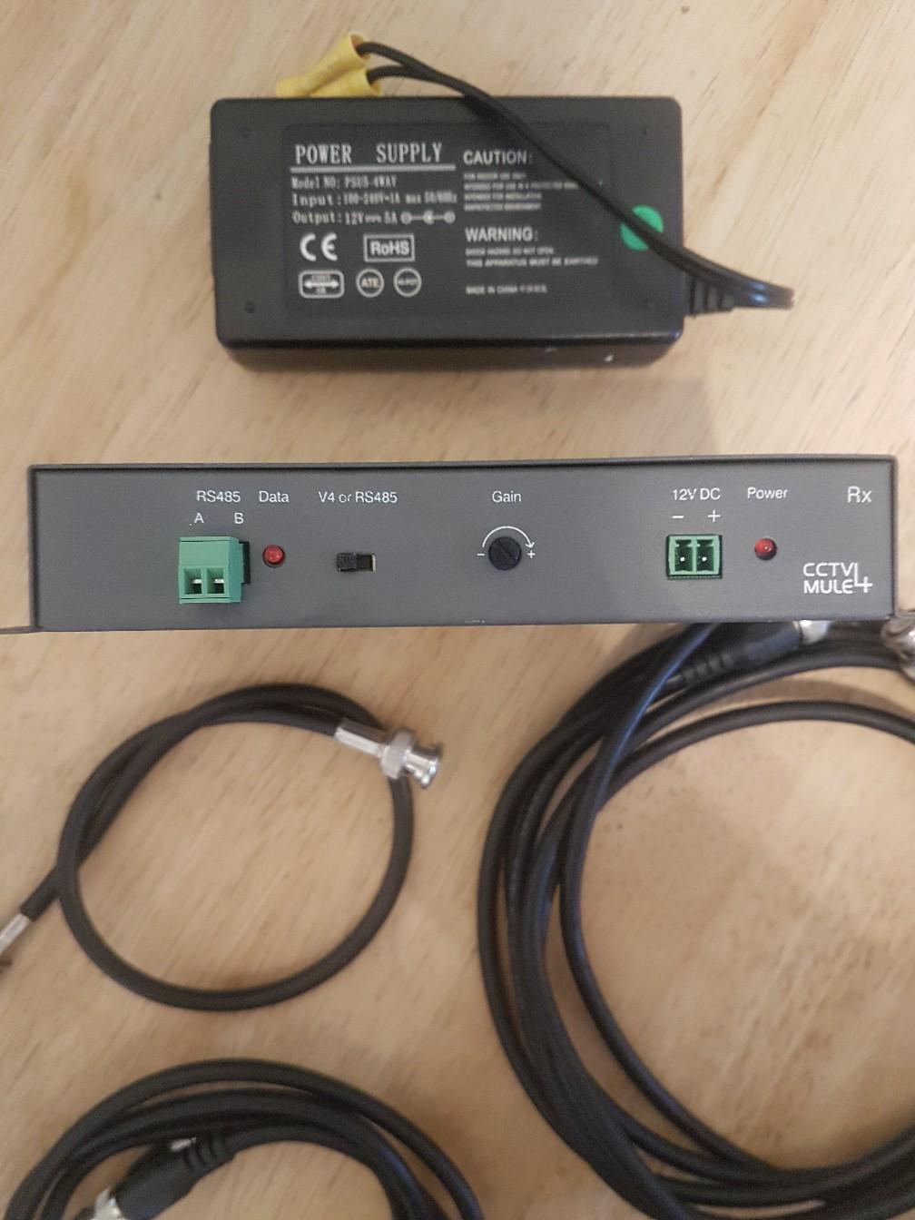 CCTV cables, ends and 4-way mule pair in SE16 London for £10.00 for ...