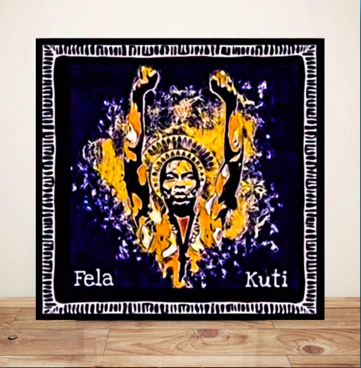 Amazing Fela Kuti Canvas Wall hanging~Remi in L8 Liverpool for £65.50 ...