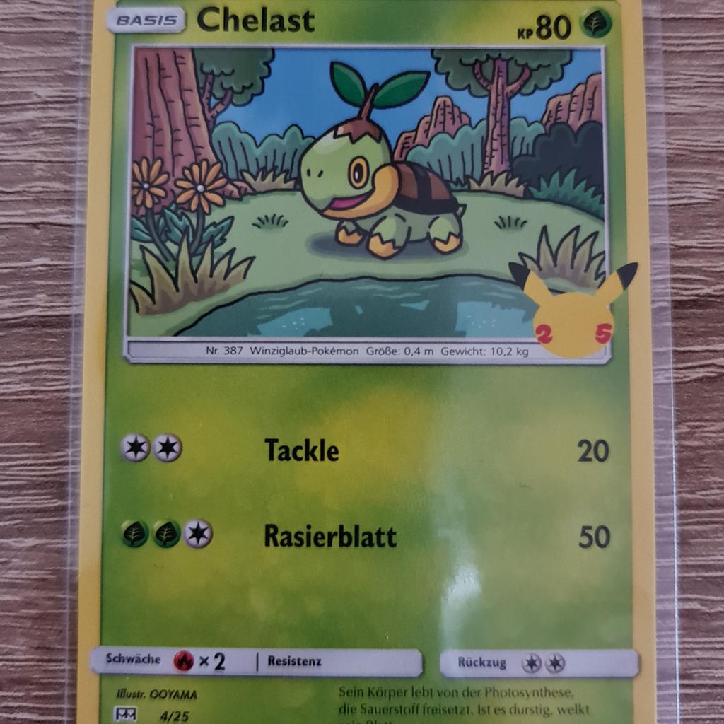 Chelast Pokemon MC Donalds Sammelkarten in 90419 Nürnberg für 1,00 ...