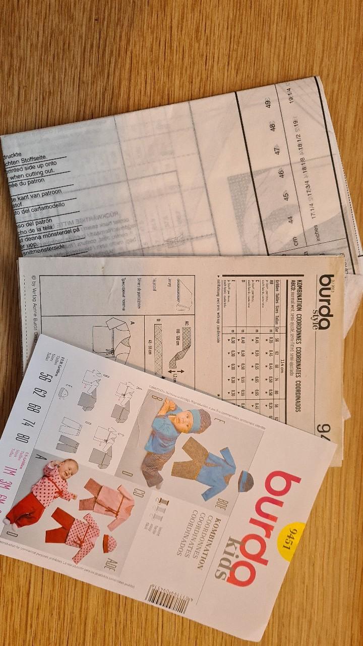 Schnittmuster BURDA Gr. 56-80 in 6850 Stadt Dornbirn für € 5,00 zum ...