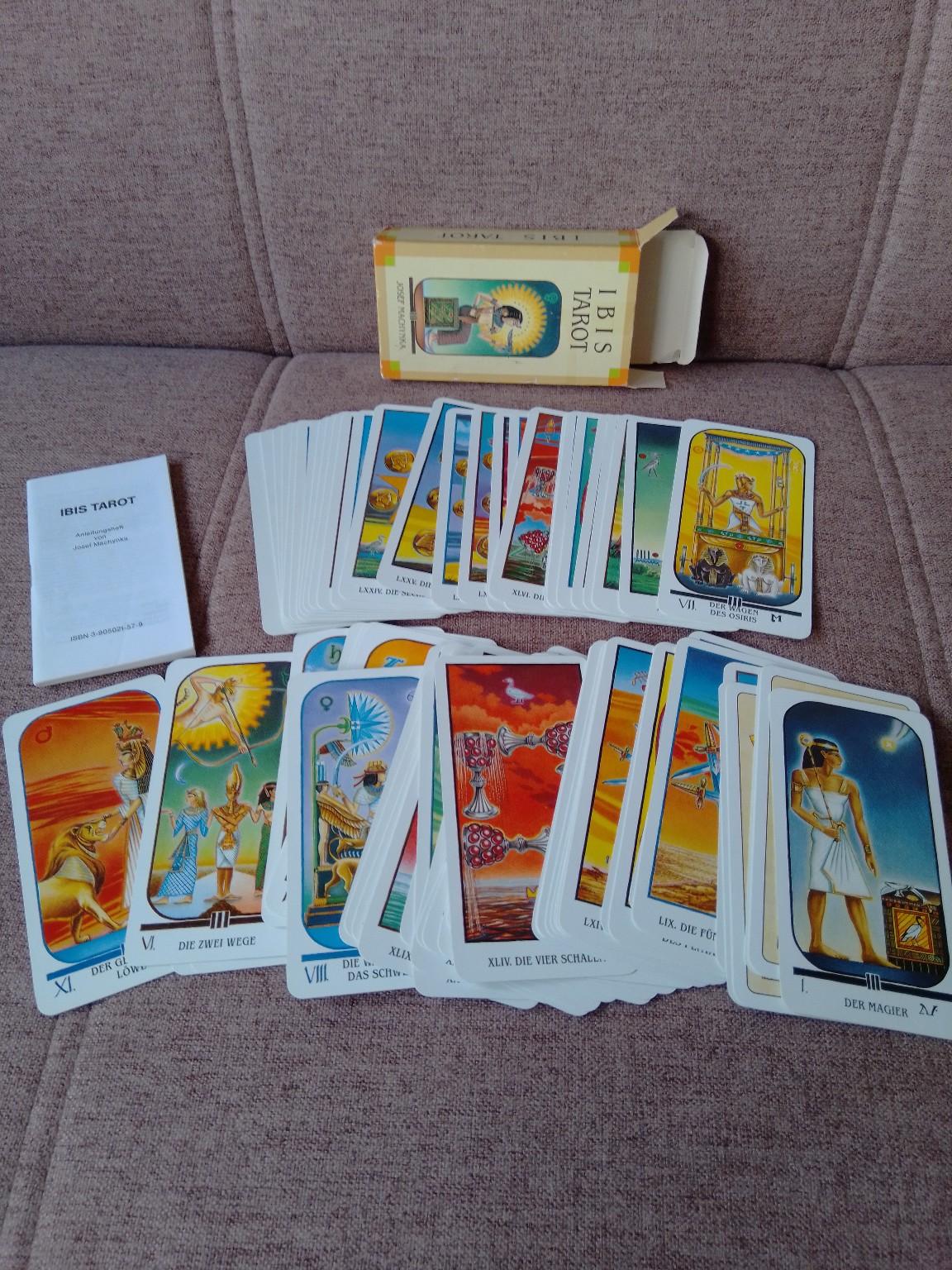 RARITÄT /Ibis Tarot Karten FIXPREIS 80€ in 1230 KG Atzgersdorf for €80. ...