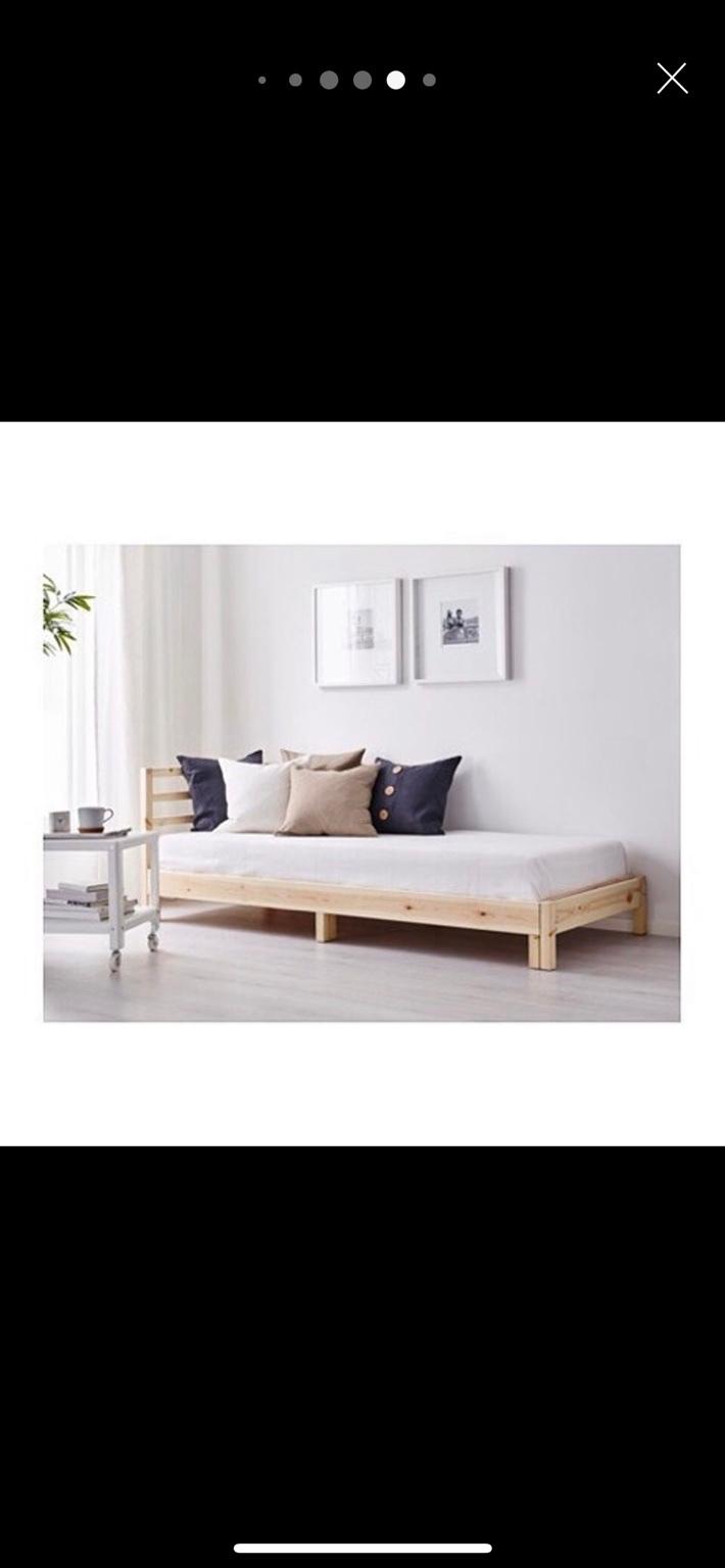 IKEA Tarva day bed with mattresses and linen in SE13 London for £100.00 ...