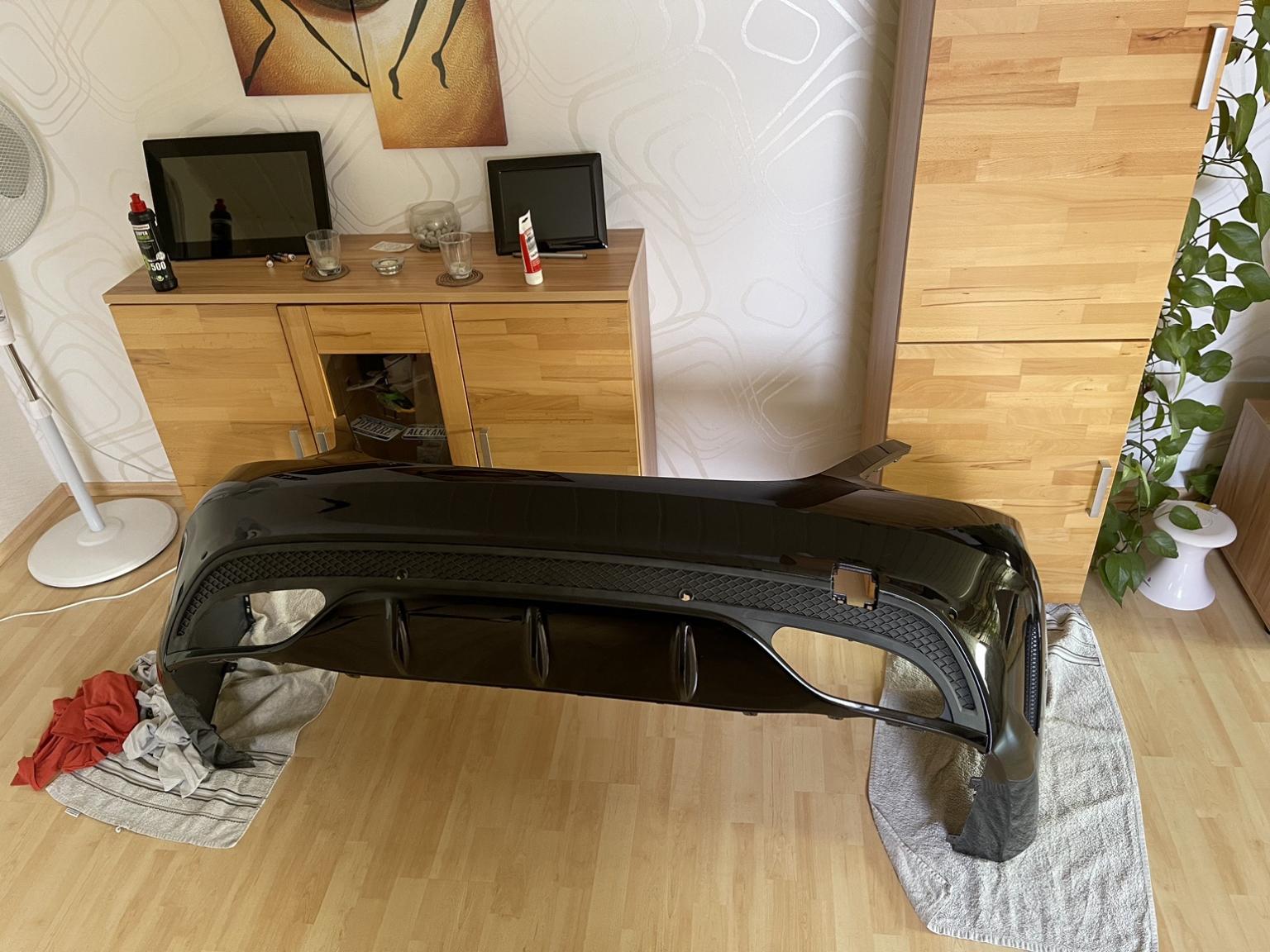 W205 Stoßstange AMG Line hinten PTS/TWA Limo in 91189 Rohr for €499.00 ...