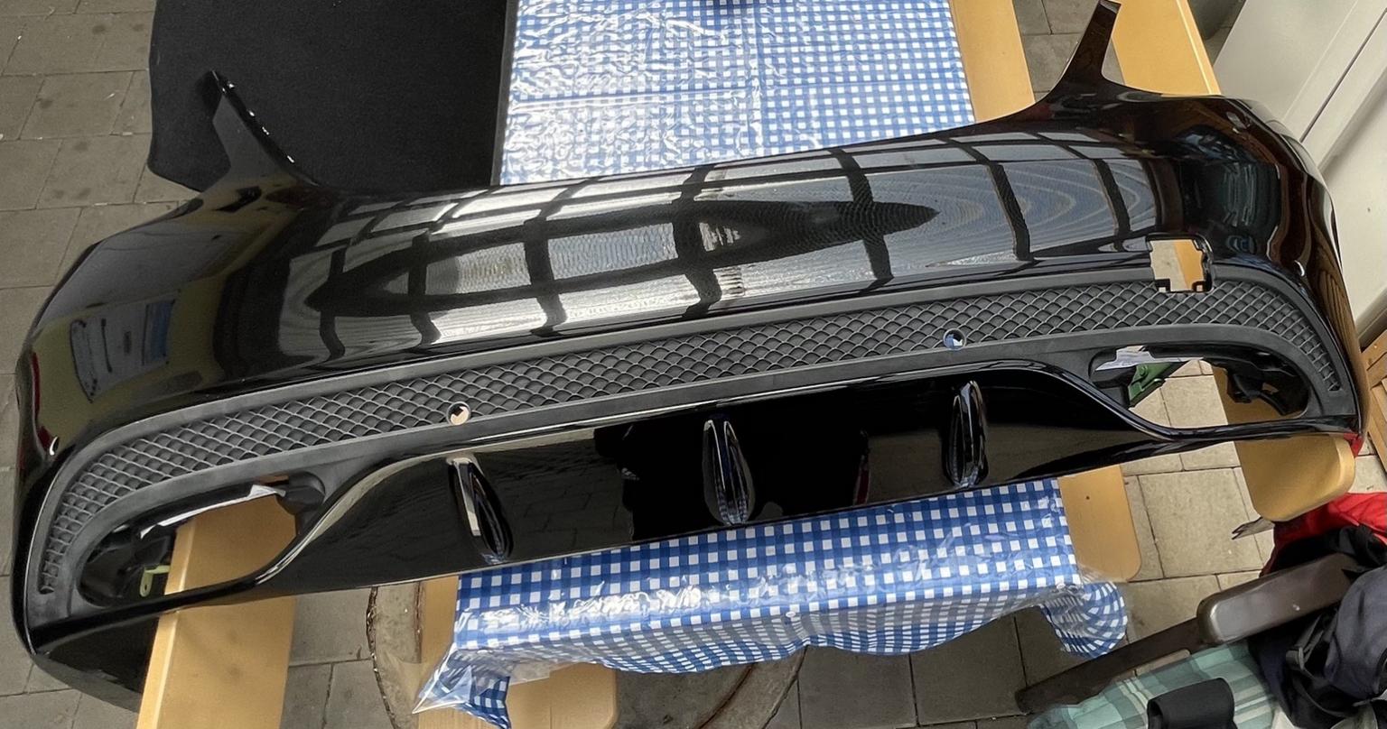 W205 Stoßstange AMG Line hinten PTS/TWA Limo in 91189 Rohr for €499.00 ...