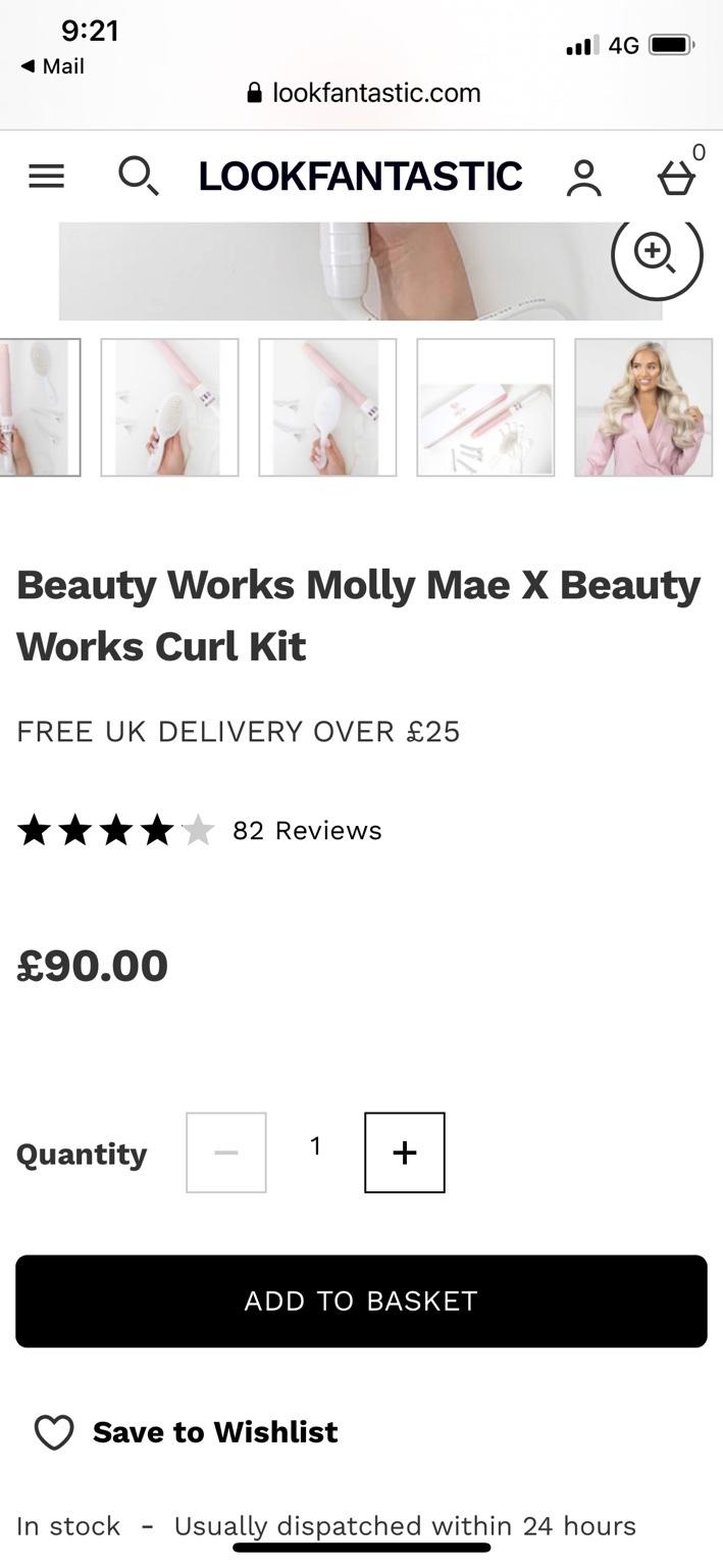 Beauty works molly mae curl kit in Coventry für 60,00 £ zum Verkauf ...