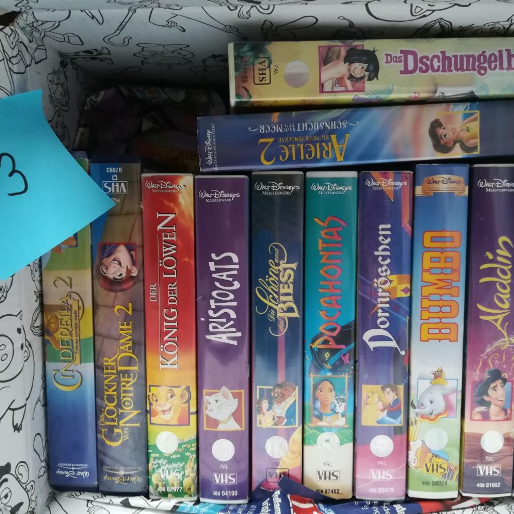 *Disney VHS Klassiker 12x mit Hologramm* in 67069 Ludwigshafen am Rhein ...