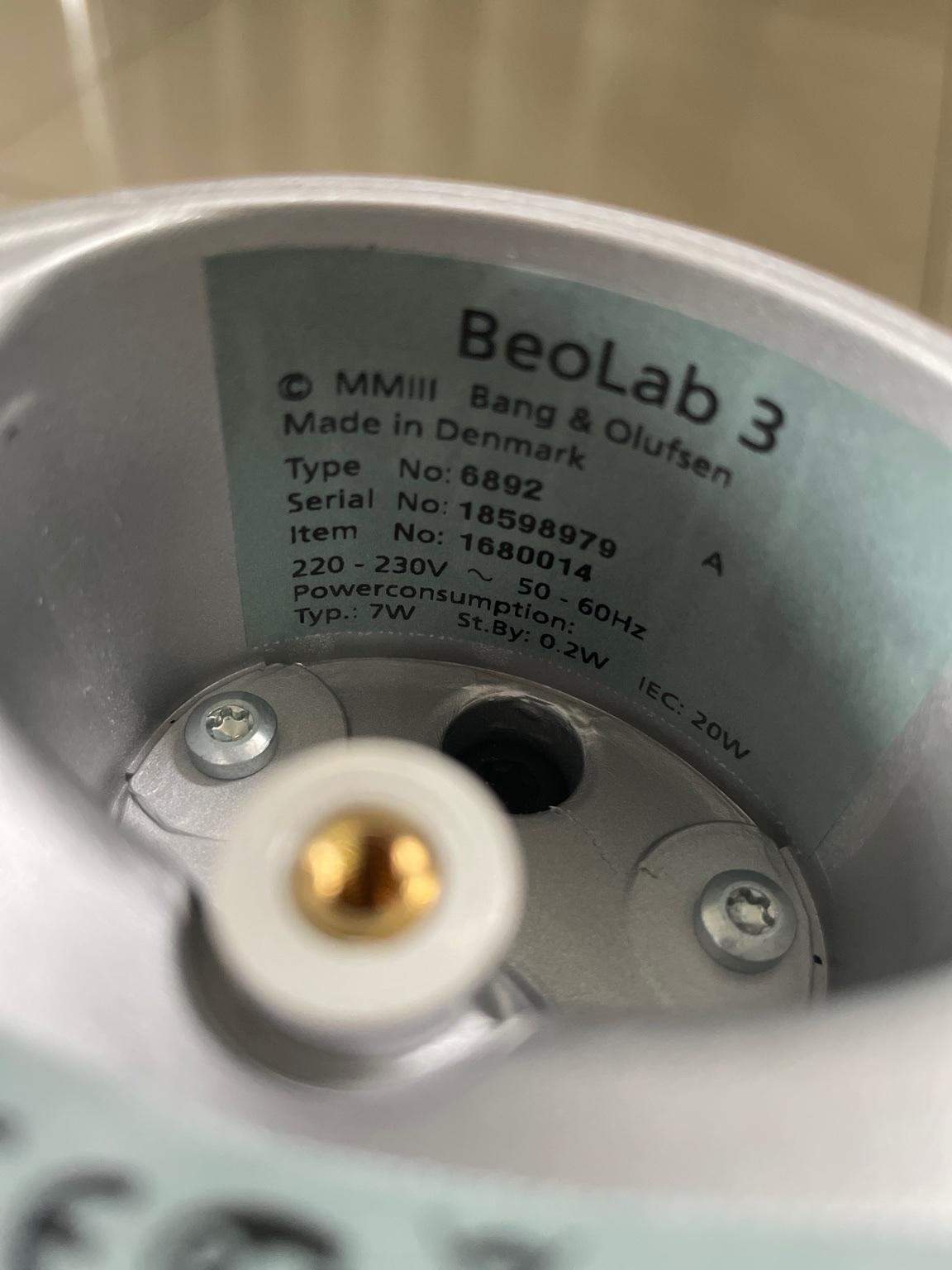 Bang&Olufsen Beolab 3 ACTIVE SPEAKERS B&O in SS15 Basildon für £ 599,99 ...