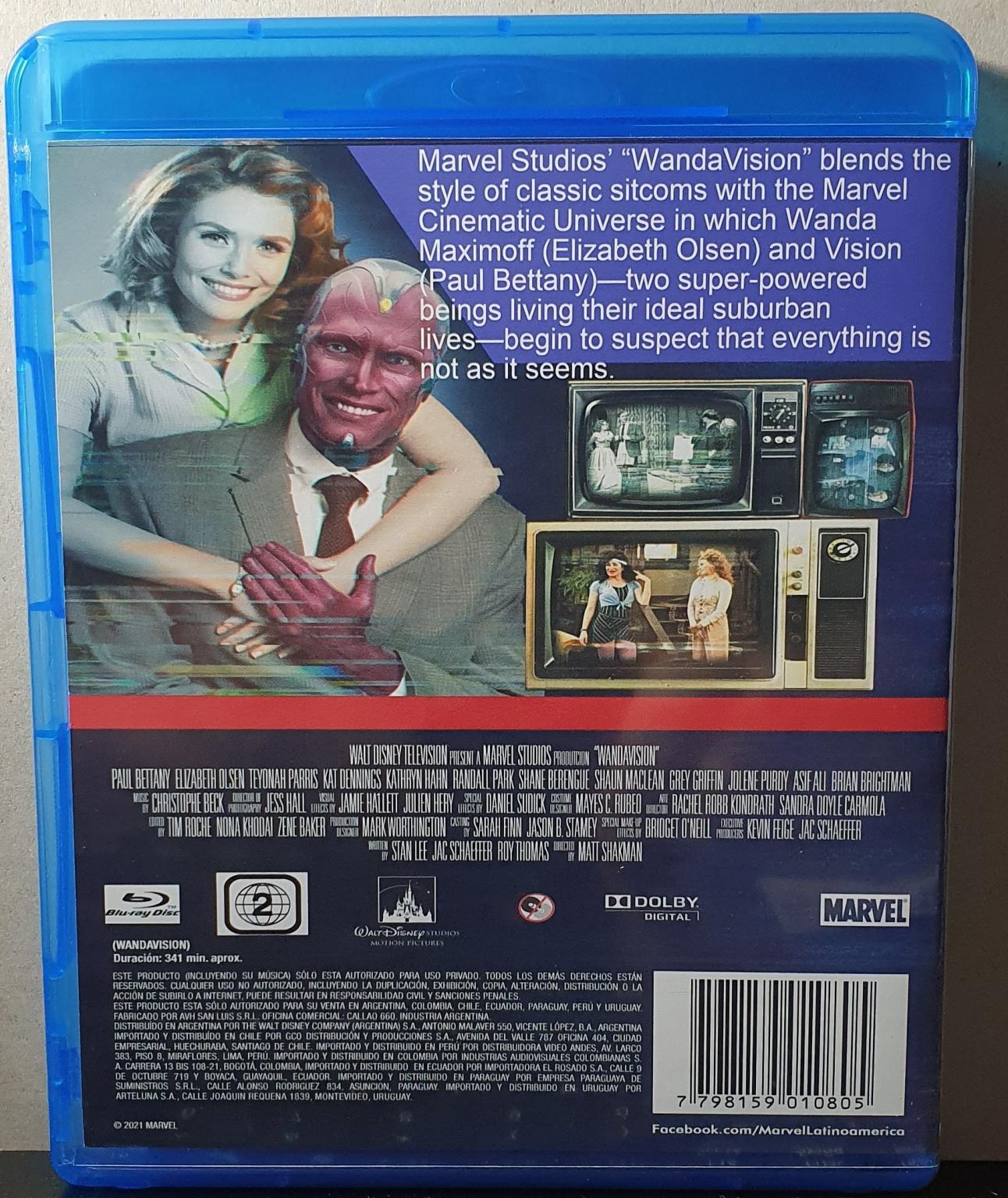 WANDAVISION COMPLETE SEASON 1 BLU RAY UK in LE2 Leicester for £15.00 ...