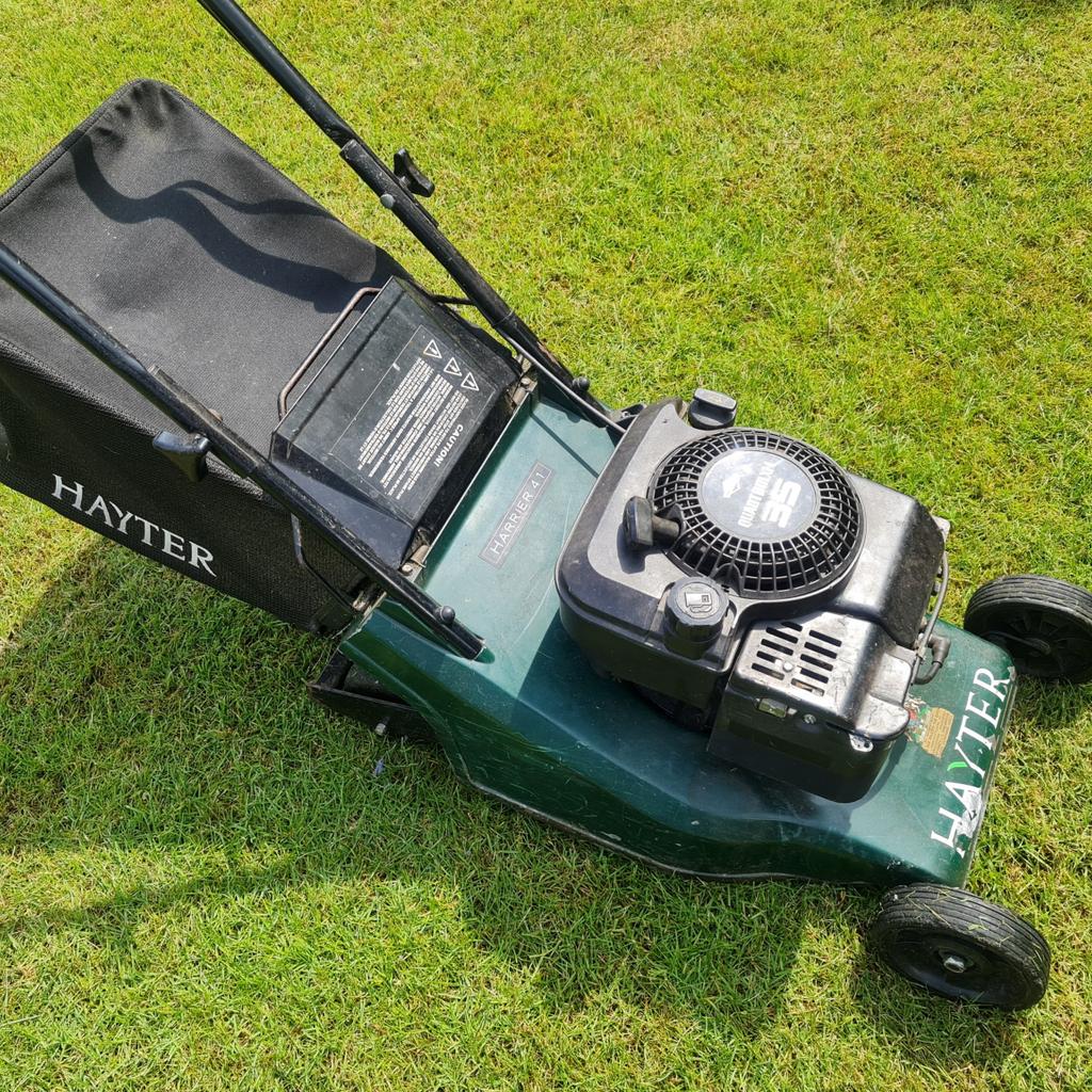 Hayter Harrier 41 push Petrol Lawn Mower in Middleton St George for £50 ...