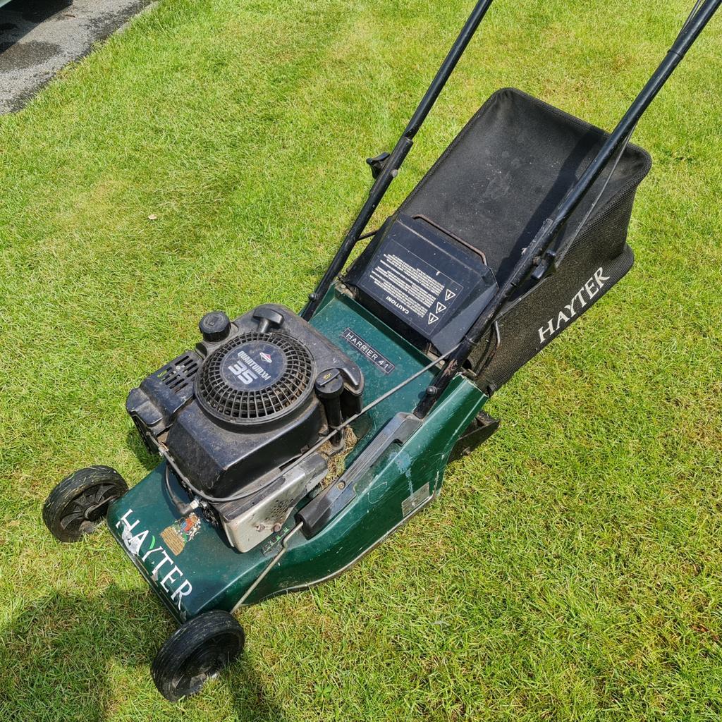 Hayter Harrier 41 push Petrol Lawn Mower in Middleton St George for £50 ...