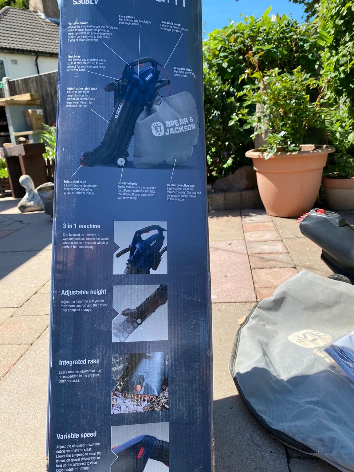 Spear & Jackson Garden Blower & Vacuum in Wolverhampton for £40.00 for ...