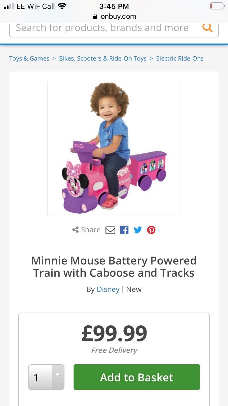 Train -Disney sit on Train in SK6 Stockport für £ 15,00 zum Verkauf ...