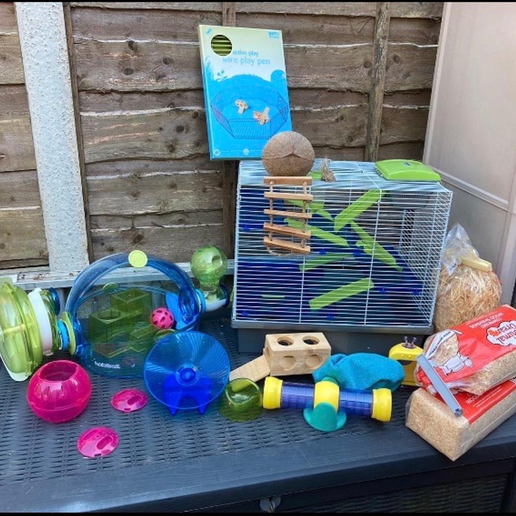 Hamster activity cage with portable play dome in BL3 Bolton für 15,00 ...