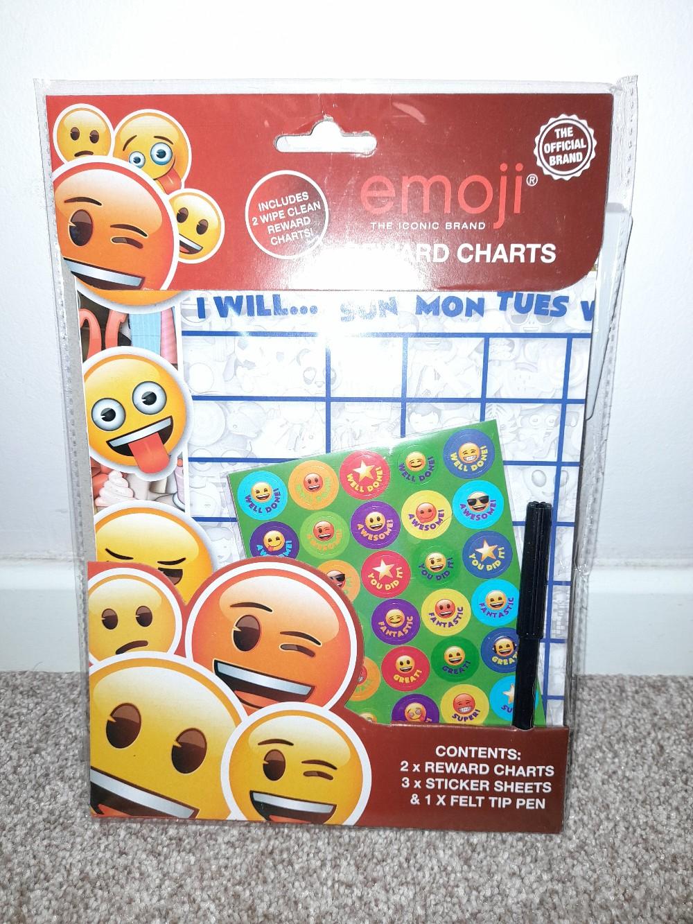 Emoji Rewards chart in WV14 Wolverhampton for £1.00 for sale | Shpock