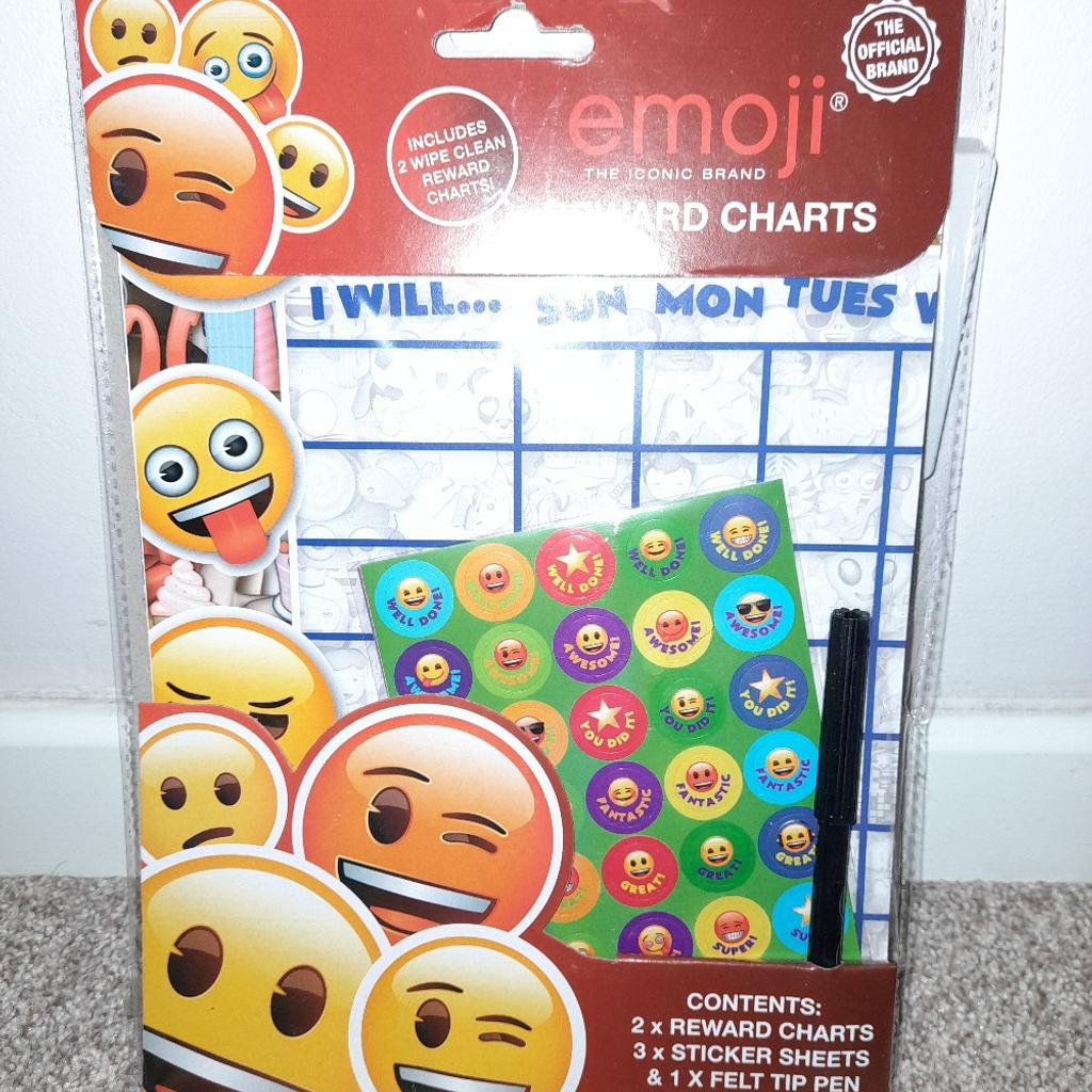 Emoji Rewards chart in WV14 Wolverhampton for £1.00 for sale | Shpock