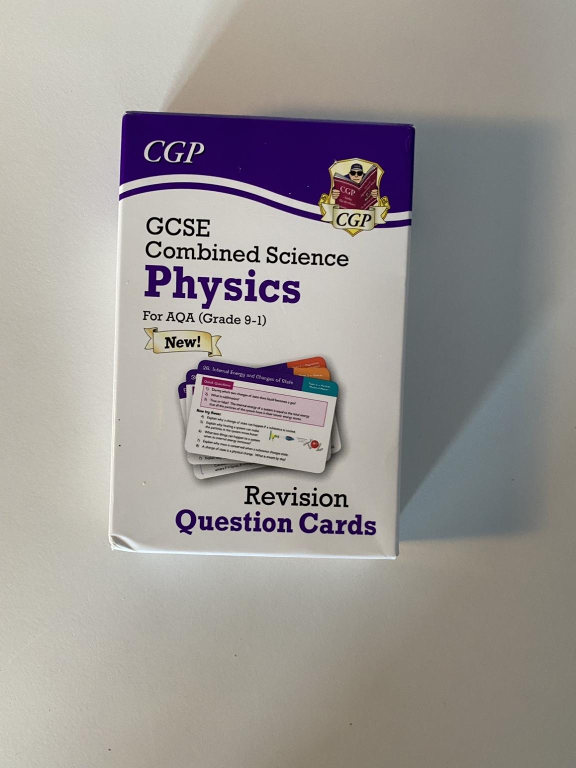 GCSE combined science physics question cards in B21 Birmingham für 3,55 ...