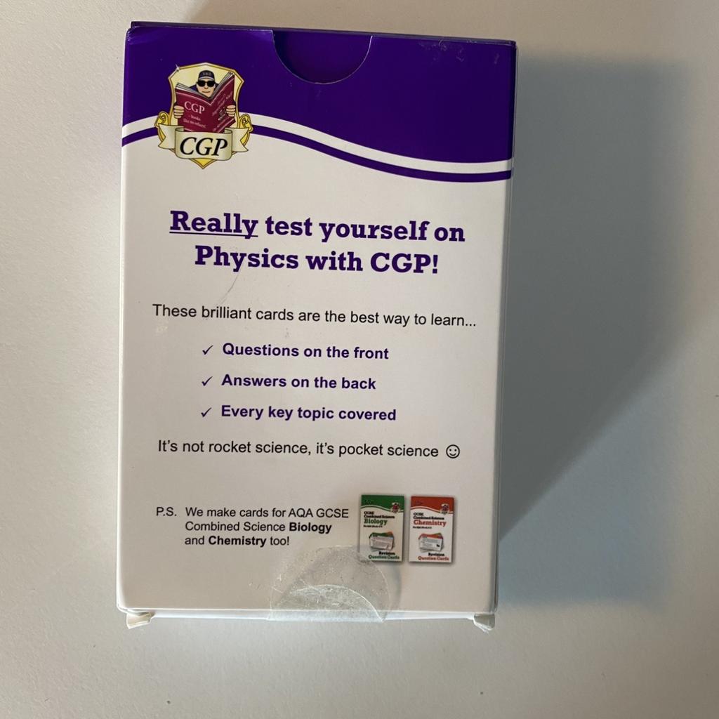GCSE combined science physics question cards in B21 Birmingham für 3,55 ...