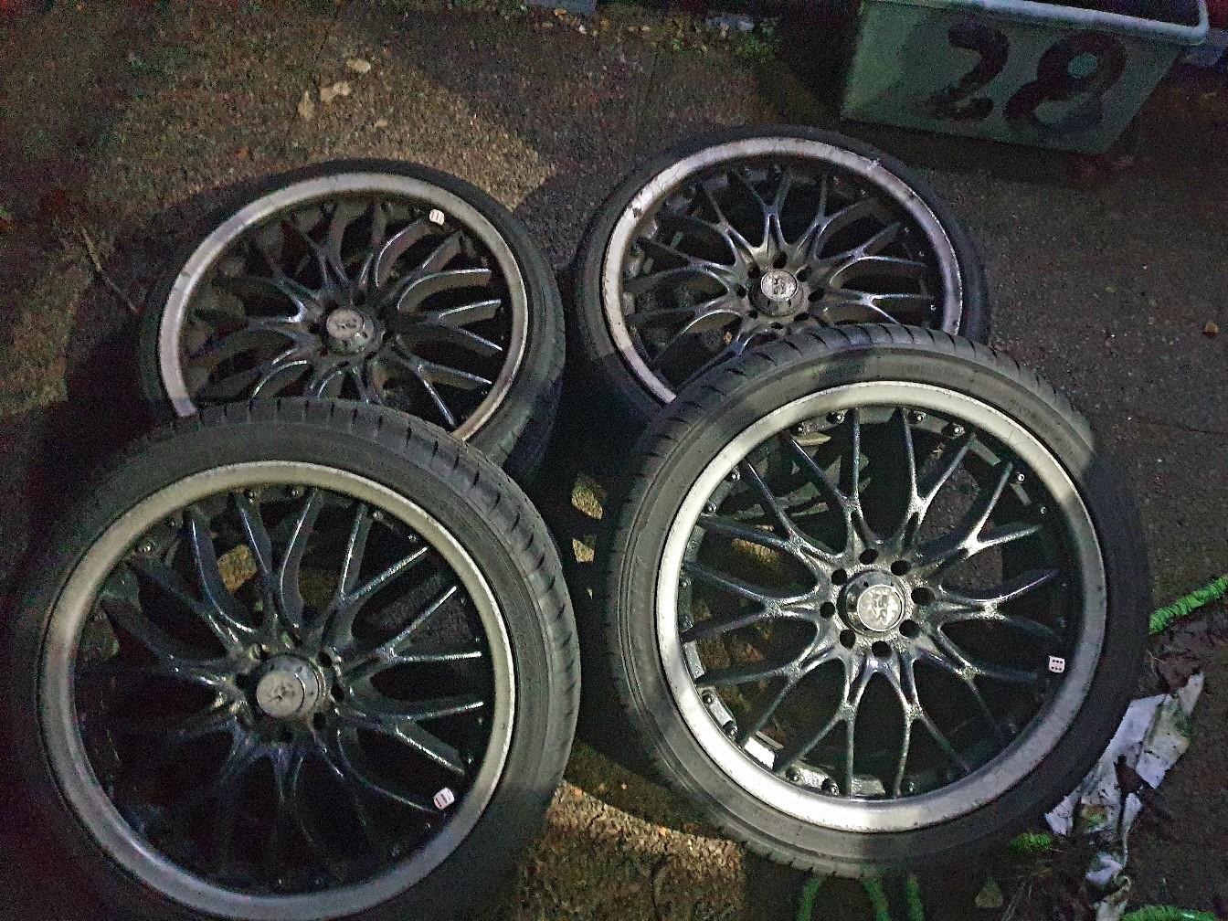 BK Racing 18" inch alloy wheels 4x100 in TW3 Hounslow für £ 100,00 zum ...
