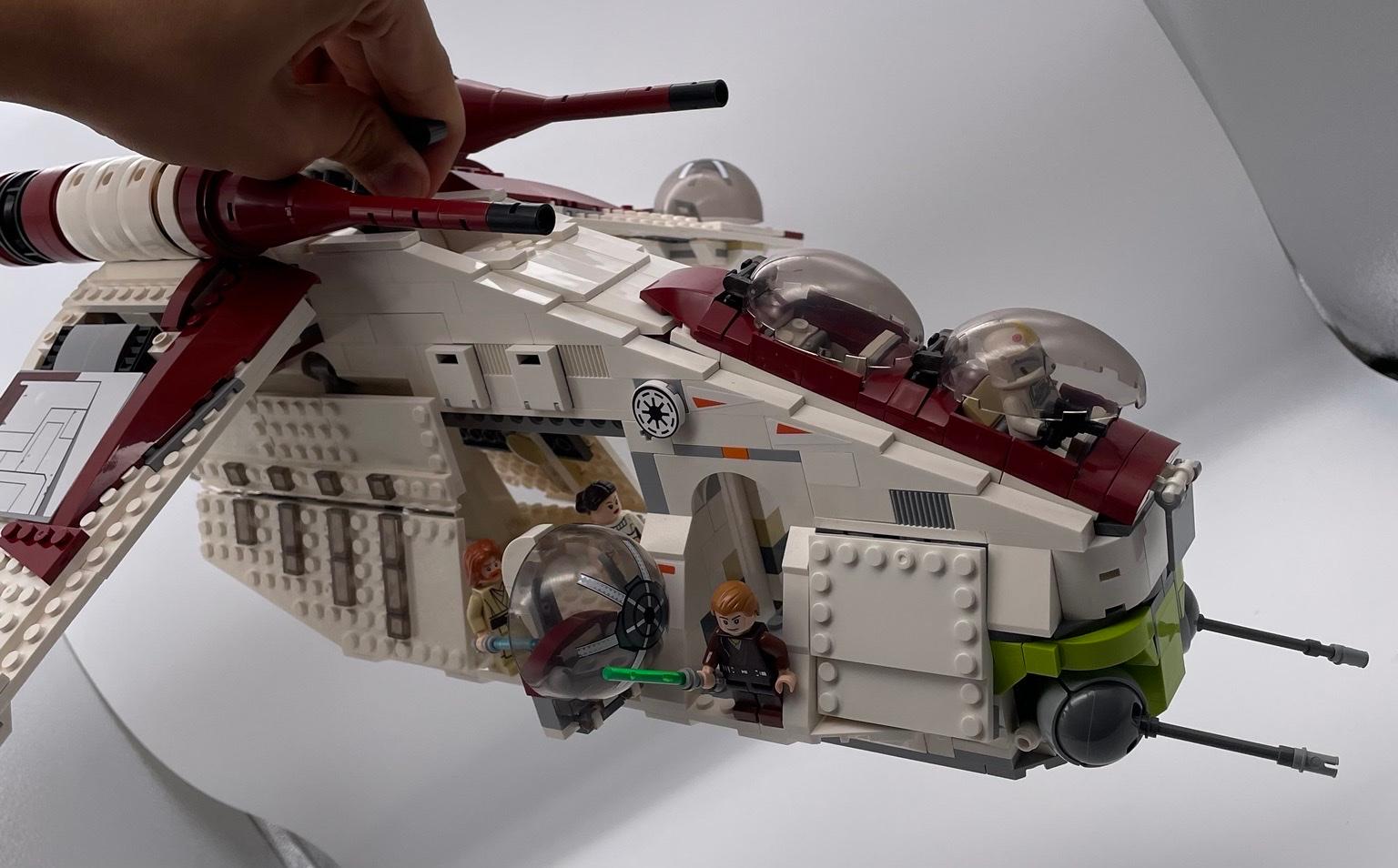 Lego (CUSTOM)Star Wars Republic GunShip(Used) in HP22 Clinton für 85,00 ...