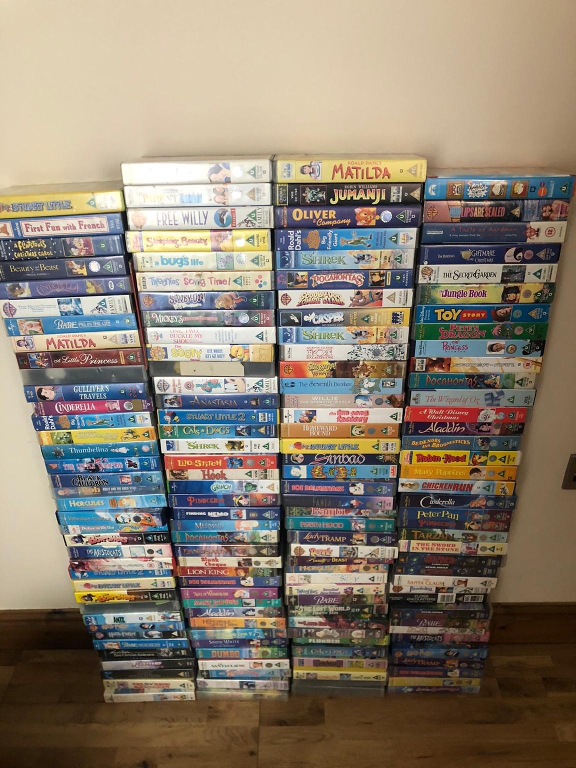 Disney/kids Vhs tapes joblot in WV2 Wolverhampton for £20.00 for sale ...