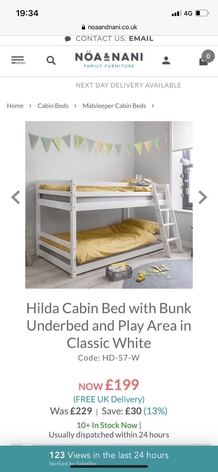 Noa & Nani midi bunk bed in S12 Sheffield für 130,00 £ zum Verkauf ...