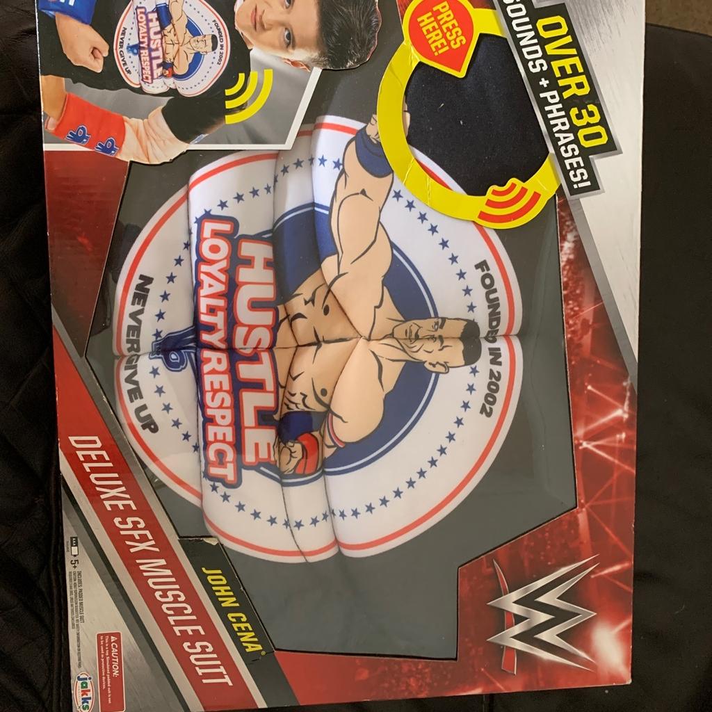 John Cena Deluxe SFX Muscle Suit & Belt in DY5 Dudley für 10,00 £ zum ...